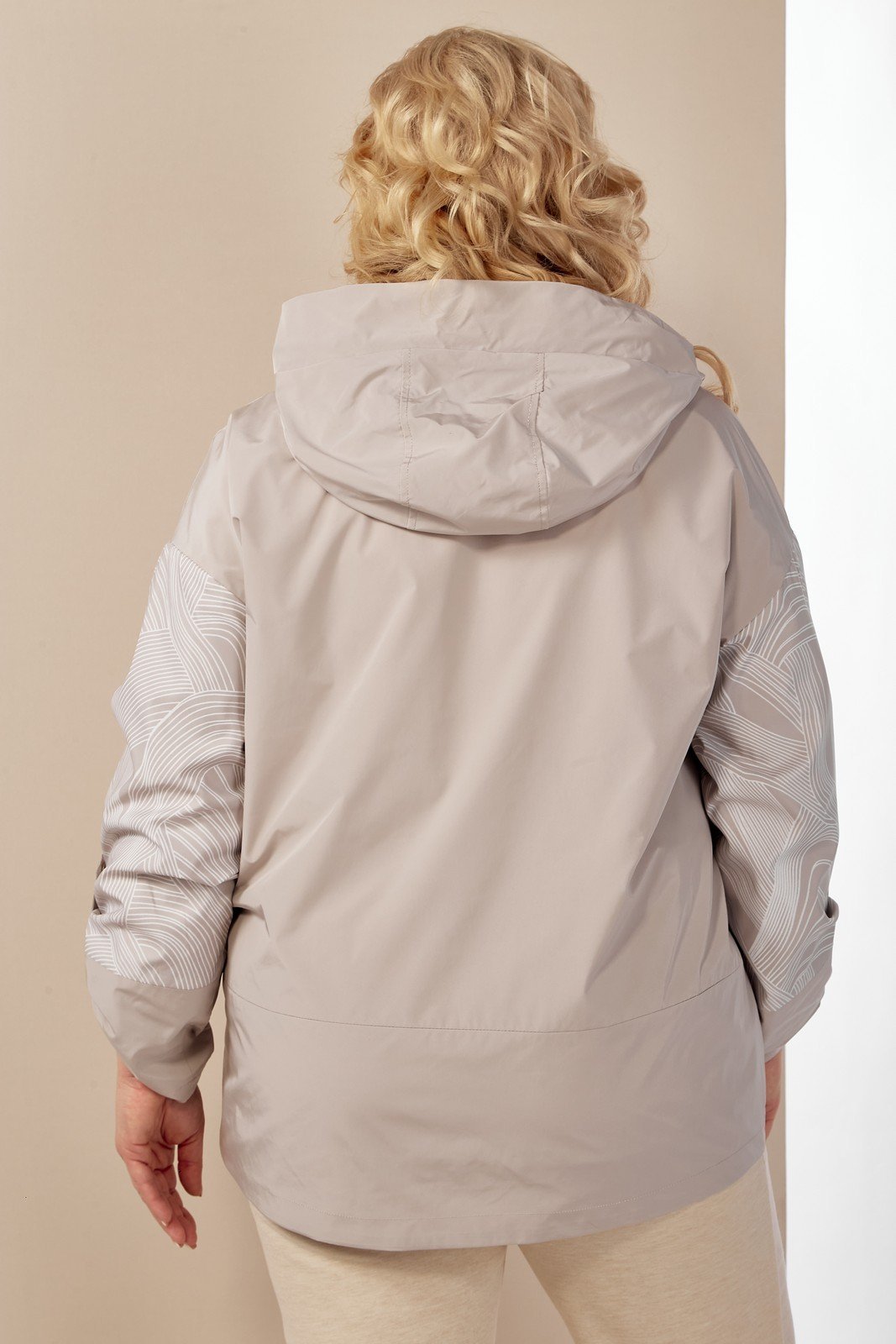 Куртка 2117 бежевый Shetti купить в интернет магазине Велесмода